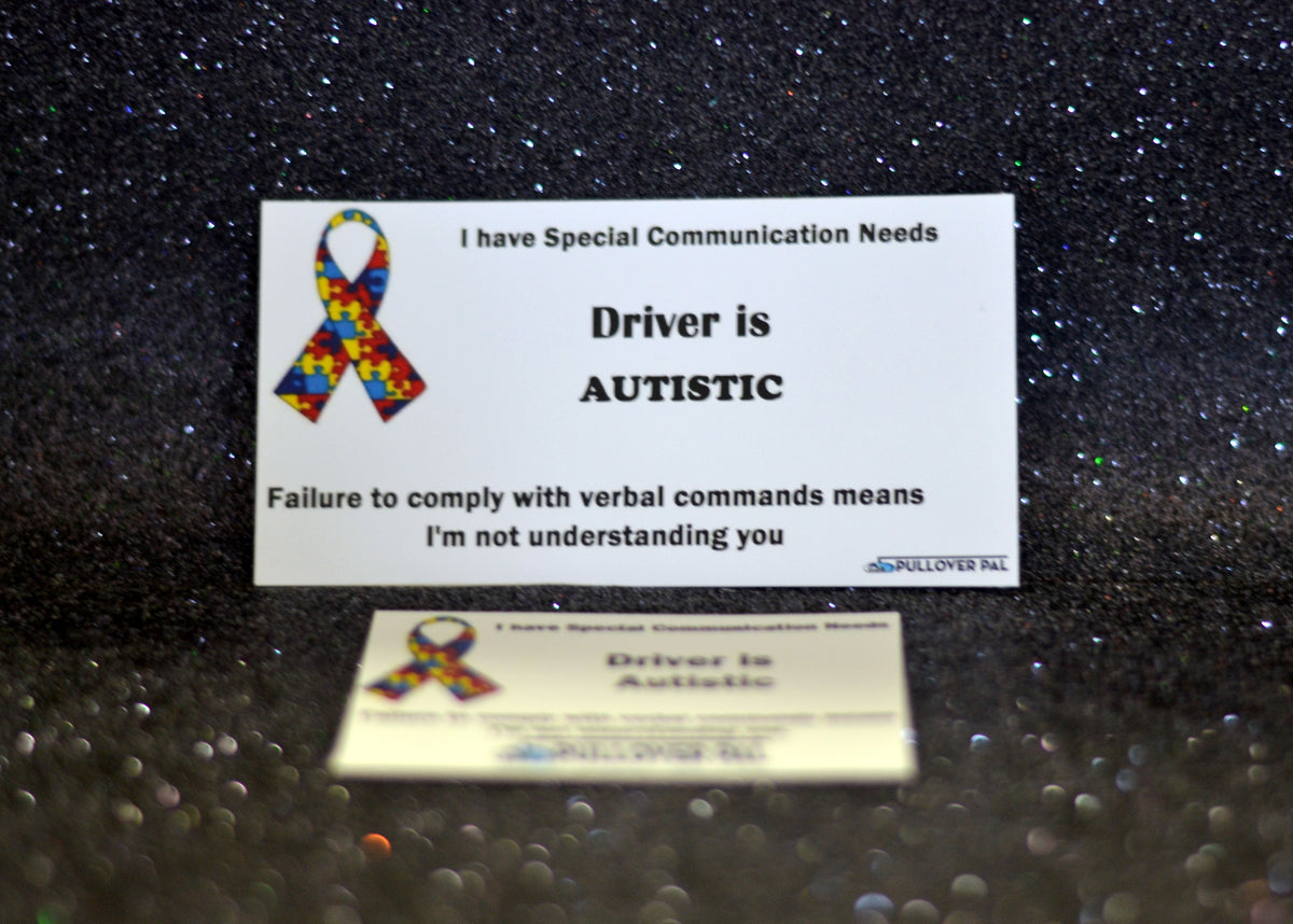 Driver is Autistic Card (Card Only) – Pullover Pal