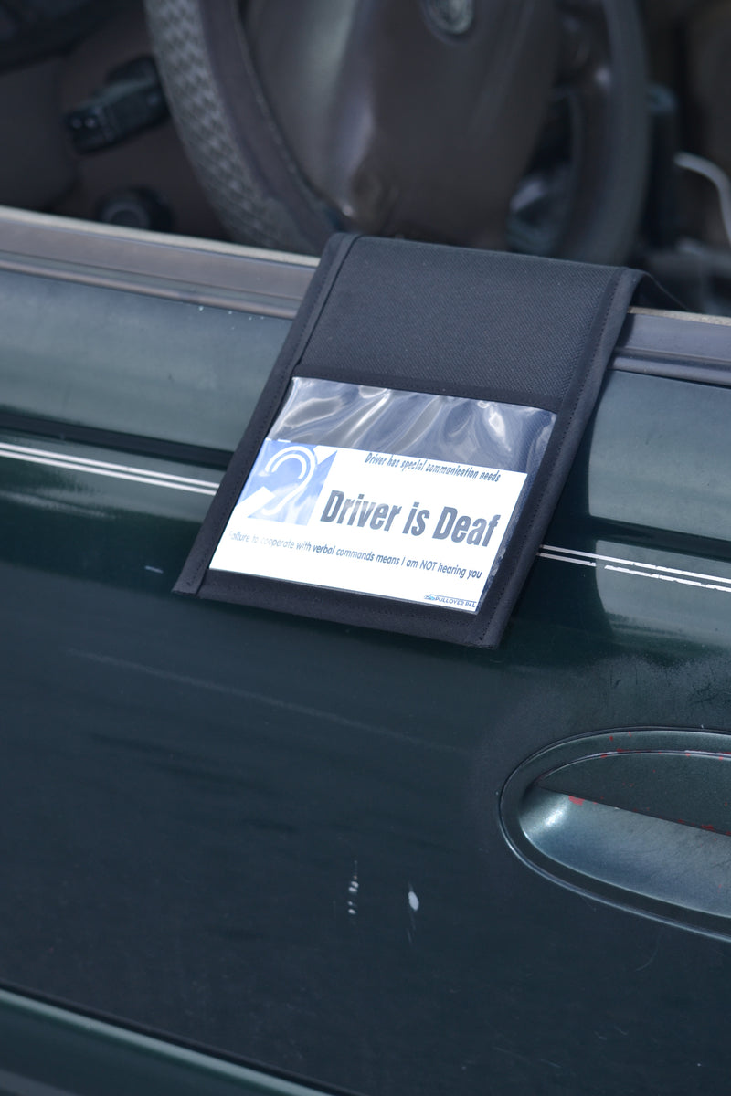 Driver is Deaf Card / I am Deaf Card (Card Only) – Pullover Pal
